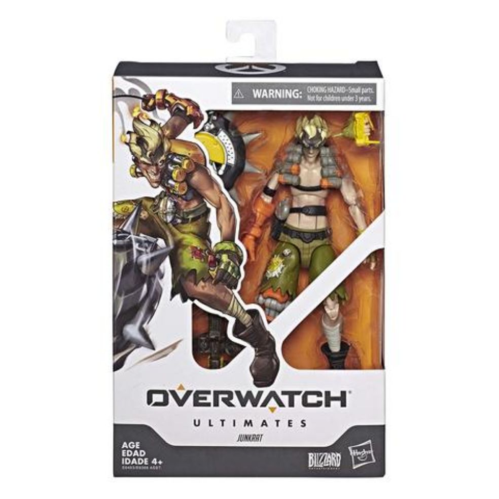 Hasbro Overwatch Ultimates Series Junkrat 6 Collectible Action Figure ...