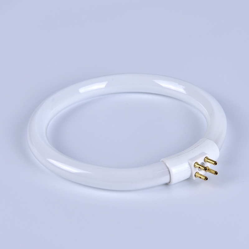 White Tube With 4 Pins 11w T4 Round Annular Tubes Anti-four-pin Lamps ...