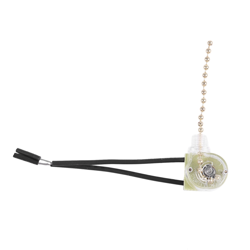 Lighting Ceiling Fan Light Switch w Pull Chain 3A 250VAC 6A 125VAC ...