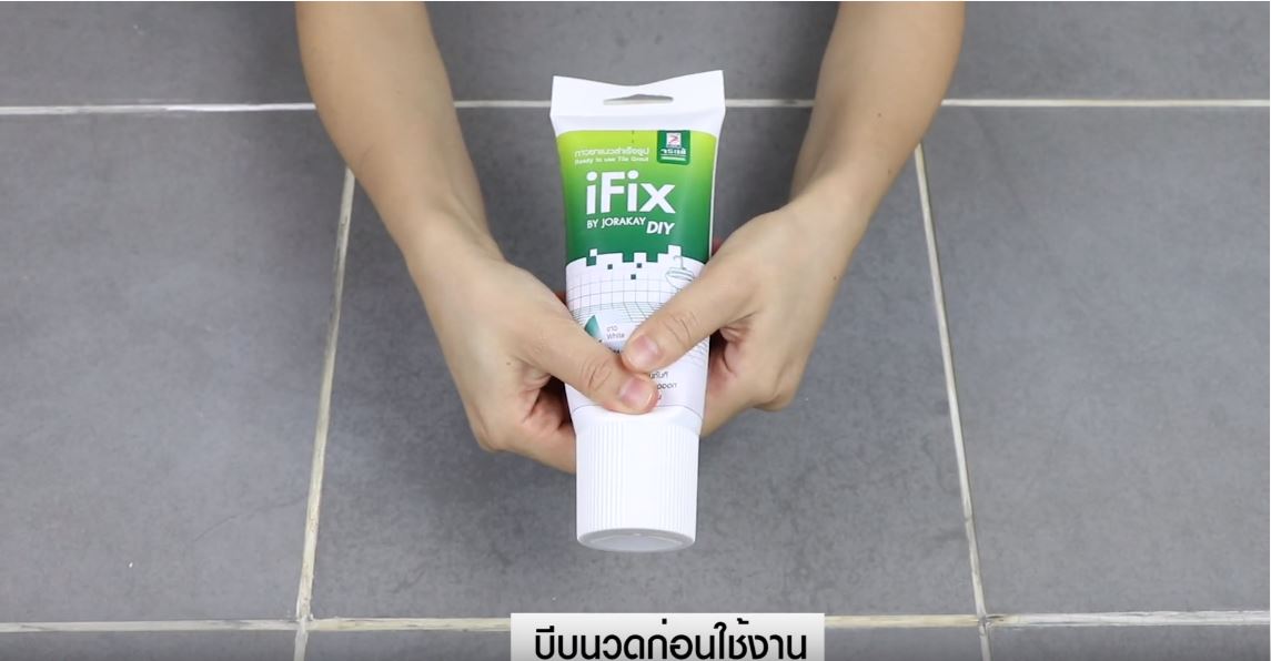 จระเข้ กาวยาแนวสำเร็จรูป ไอฟิกซ์ IFIX สีขาว ขนาด 200 มล. - BDG HomeMart - ThaiPick