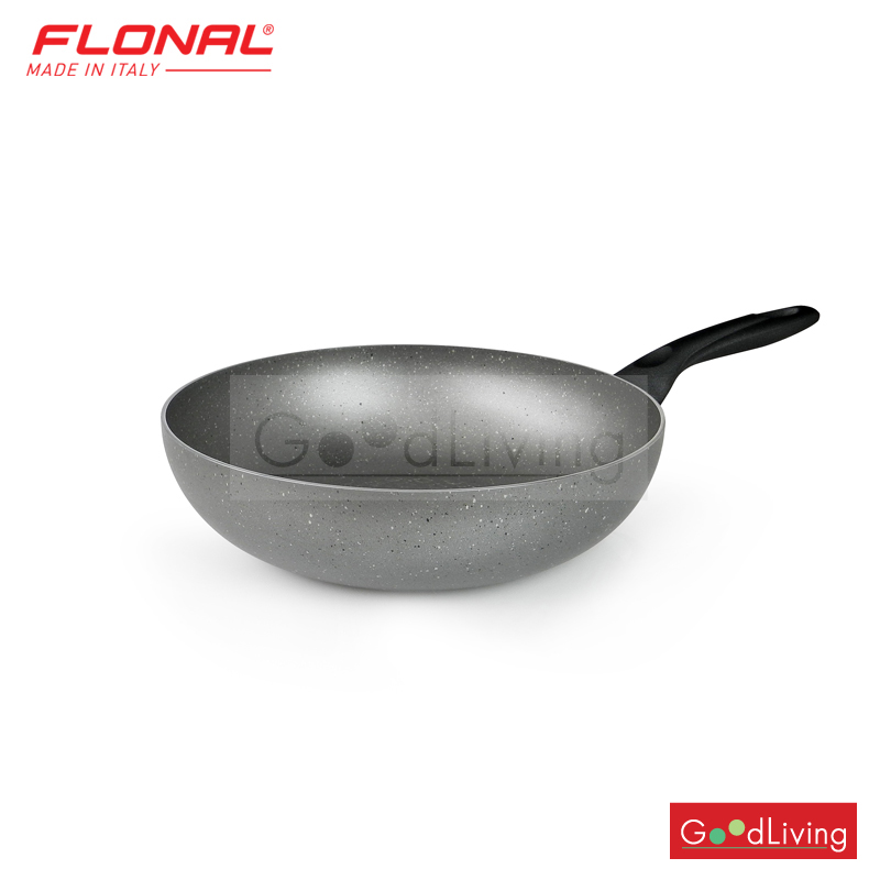 FLONAL กระทะก้นกลม Wok 28 CM - Mineralite Induction - GoodLiving Thailand - ThaiPick