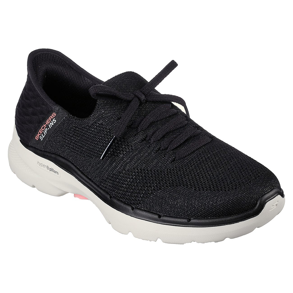 Skechers สเก็ตเชอร์ส รองเท้า ผู้หญิง GOwalk 6 GOwalk Shoes 124568-BKHP ...