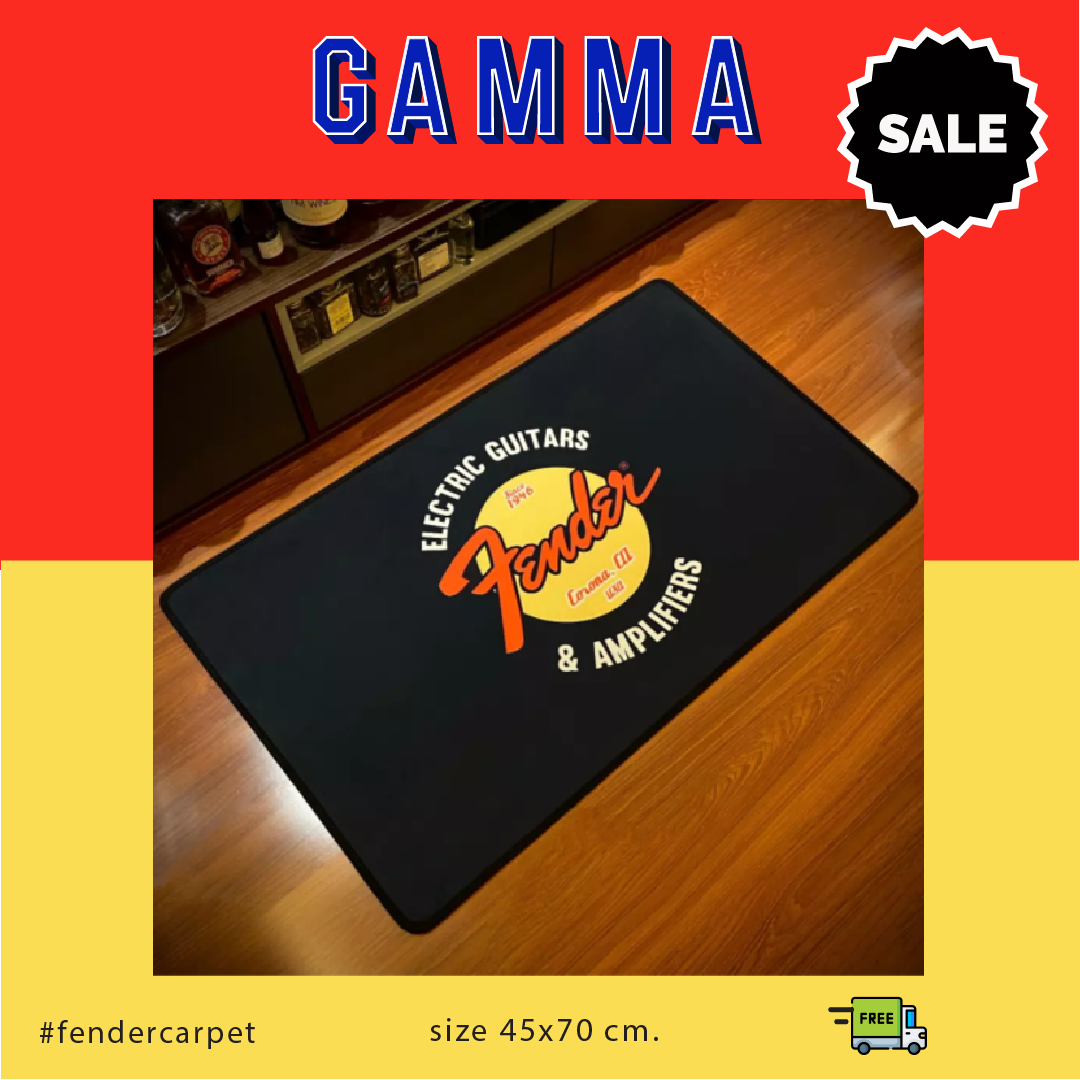 พรมตกแต่งห้อง Fender Carpet ไซส์วงกลม ขนาดเส้นผ่านศูนย์กลาง 60x60 cm ...