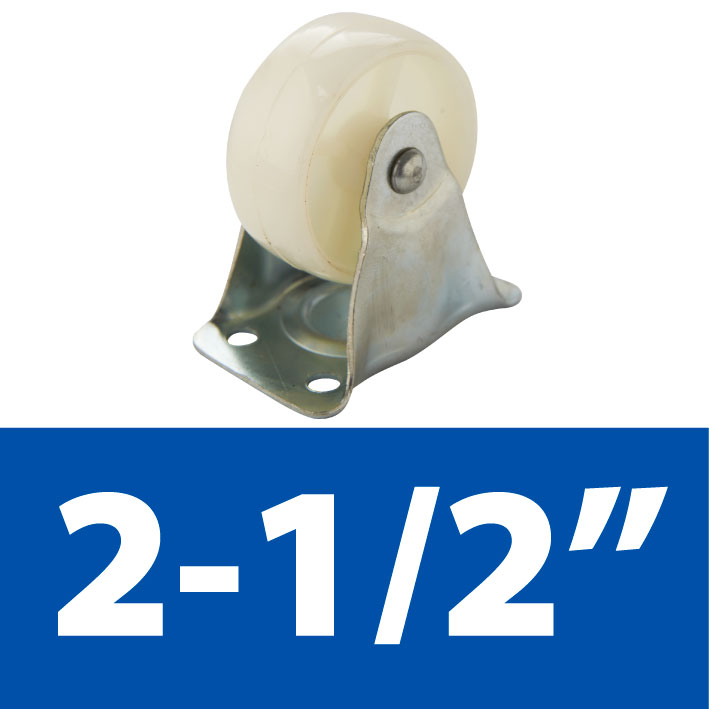 ล้อพลาสติกแป้นตาย OSG (ล้อชุด) PVC Caster with Rigid Platform(4/pack ...