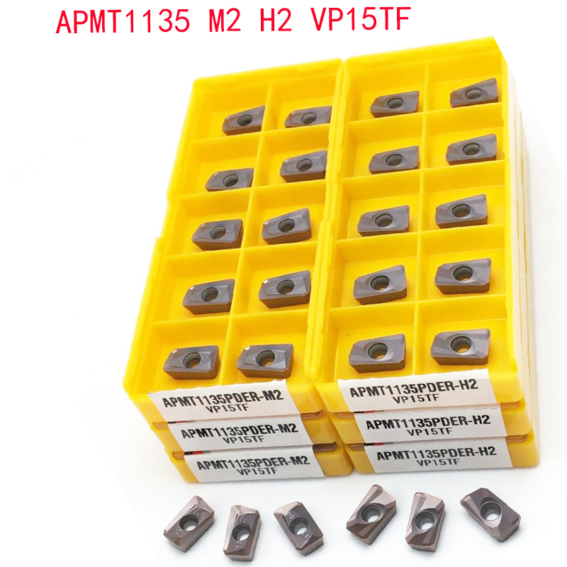 APMT1604 H2 M2 VP15TF UE6020 คาร์ไบด์แทรกเครื่องมือเปลี่ยน APMT1135 M2 H2 VP15TF ใบหน้าโรงงาน ...