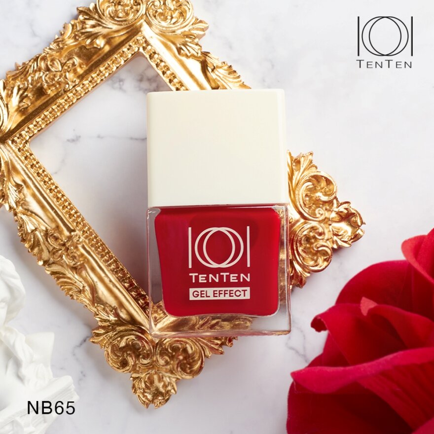 Ten Ten เท็น เท็น เจล เอฟเฟค เนล โพลิช 12มล. NB65 แอปเปิ้ล เรด ...
