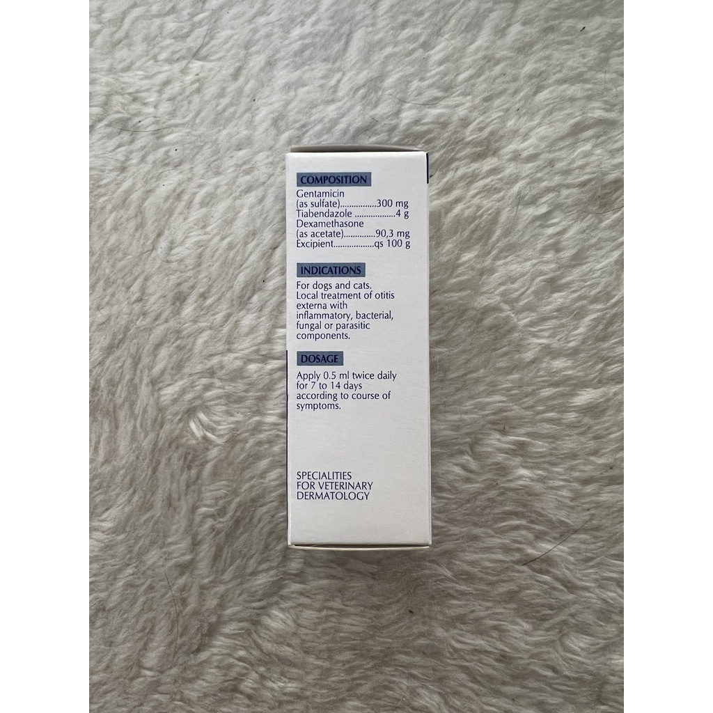 พร้อมส่ง Virbac Dexoryl Ear Drop 10g. ยาหยอดหูรักษาช่องหูอักเสบ สำหรับ ...