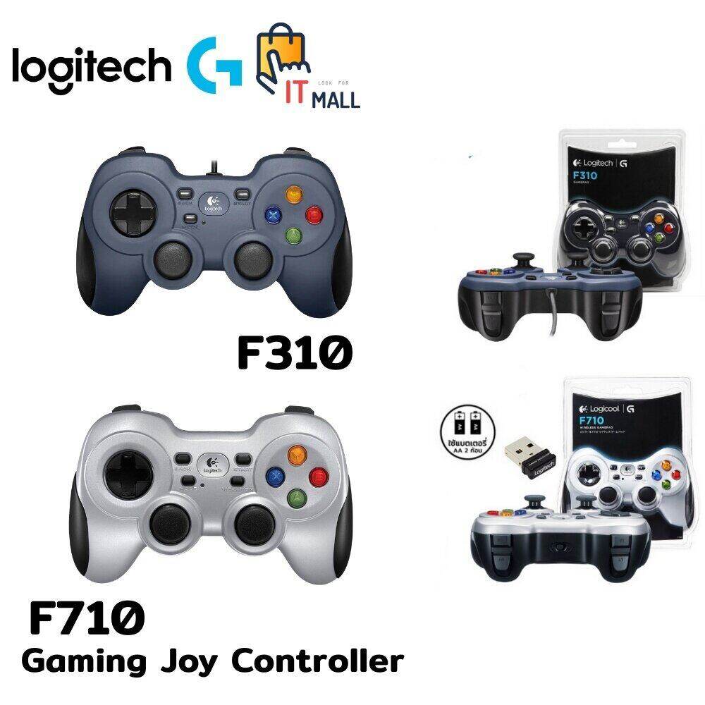 Logitech F710 Wireless Gamepad จอยสติ๊กเล่นเกมแบบไร้สาย ออกแบบกระขับมือ ...