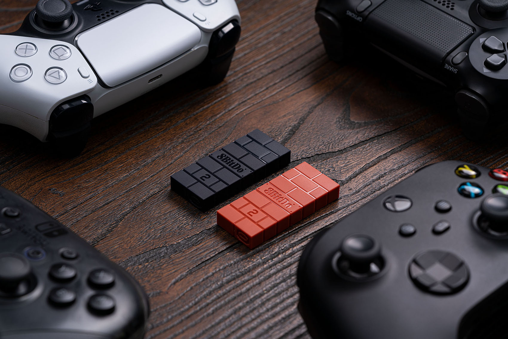8BitDo v2 Bluetooth Adapter ตัวรับสัญญาณไร้สาย for PS5 PS4 Xbox Series ...
