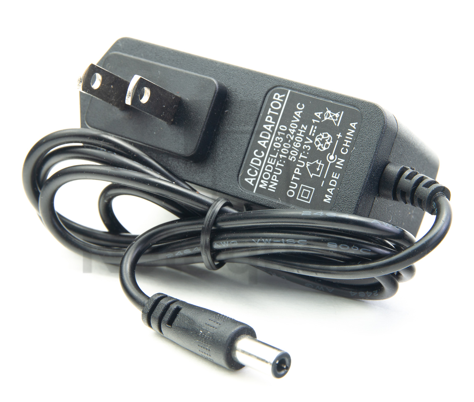 Adapter 3V 1A อะแดปเตอร์ DC Power Supply 5.5*2.5mm And 5.5*2.1mm US ...