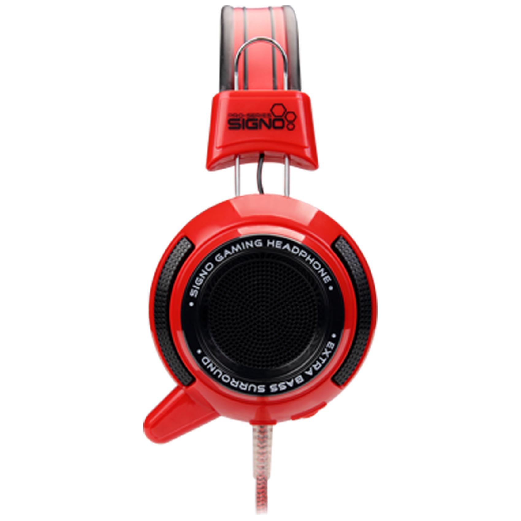 SIGNO หูฟัง Gaming Headphone HP-803R (RED) - Neo Commart - ThaiPick