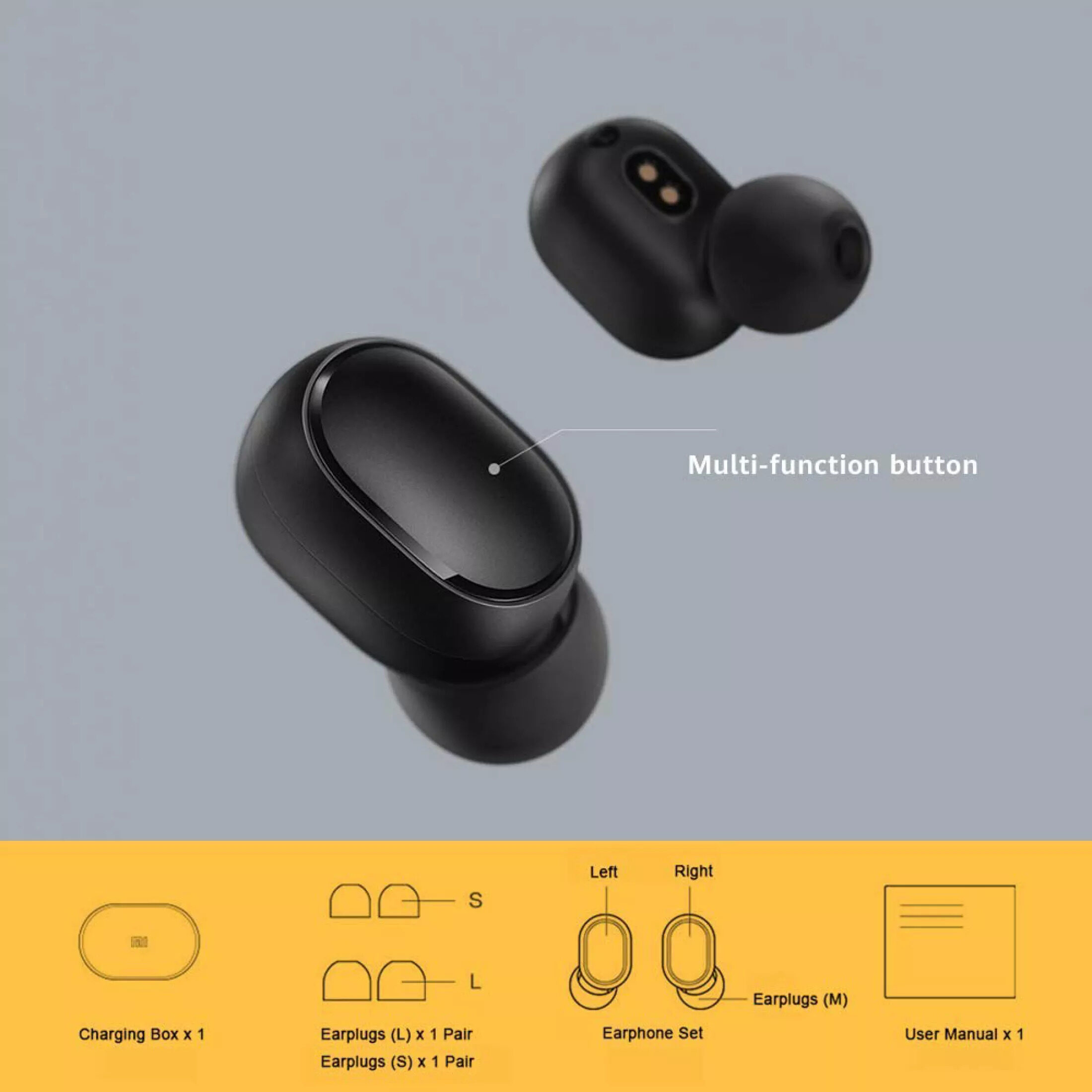 Xiaomi Redmi Earbuds Basic/ Airdots S / Airdots หูฟังบลูทูธ TWS Mi True ...