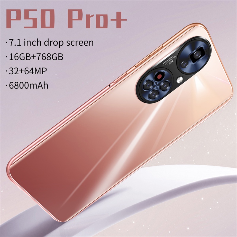 ศูนย์ไทย P501 Pro โทรศัพท์สมาร์ท 7.1นิ้ว 16+768GB แบตเตอรี่ โทรศัพท์ ...