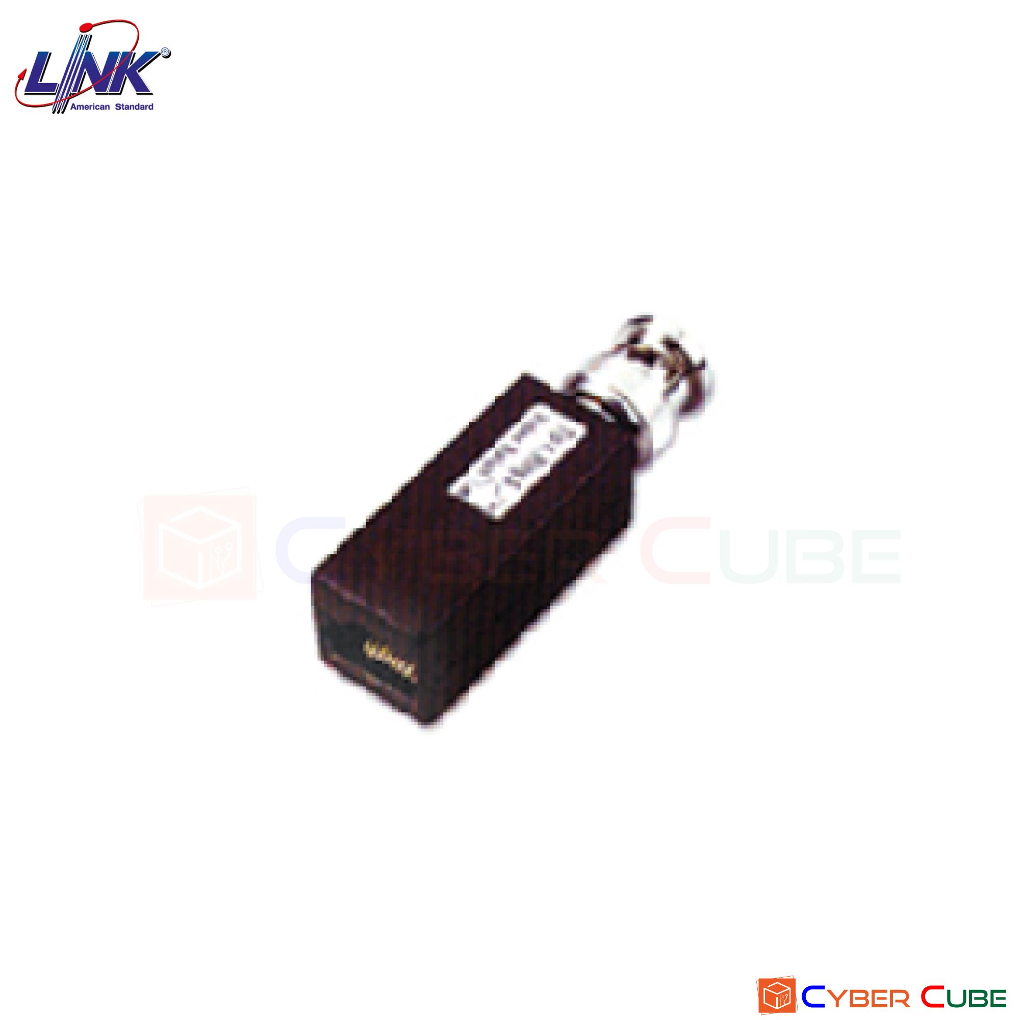 LINK UT-5034 Unshield RJ45 Jack to Male BNC Connector, For Indoor Use ( RJ45 to BNC BALUN ตัว ...
