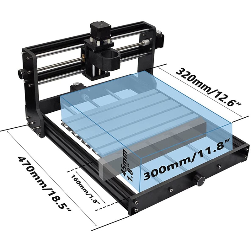 3018 Y-Axis Extension Kit, Conversion Kit to Expand the 3018 to 3040 ...