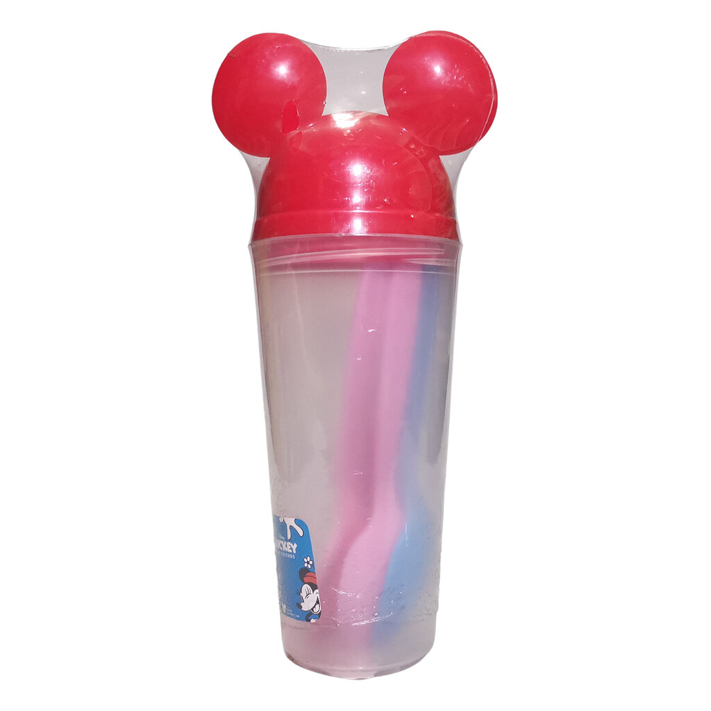 Cup Spoon Mickey Mouse Red Disney ชุดแก้วน้ำช้อนส้อมมิกกี้เมาส์สีแดง ...