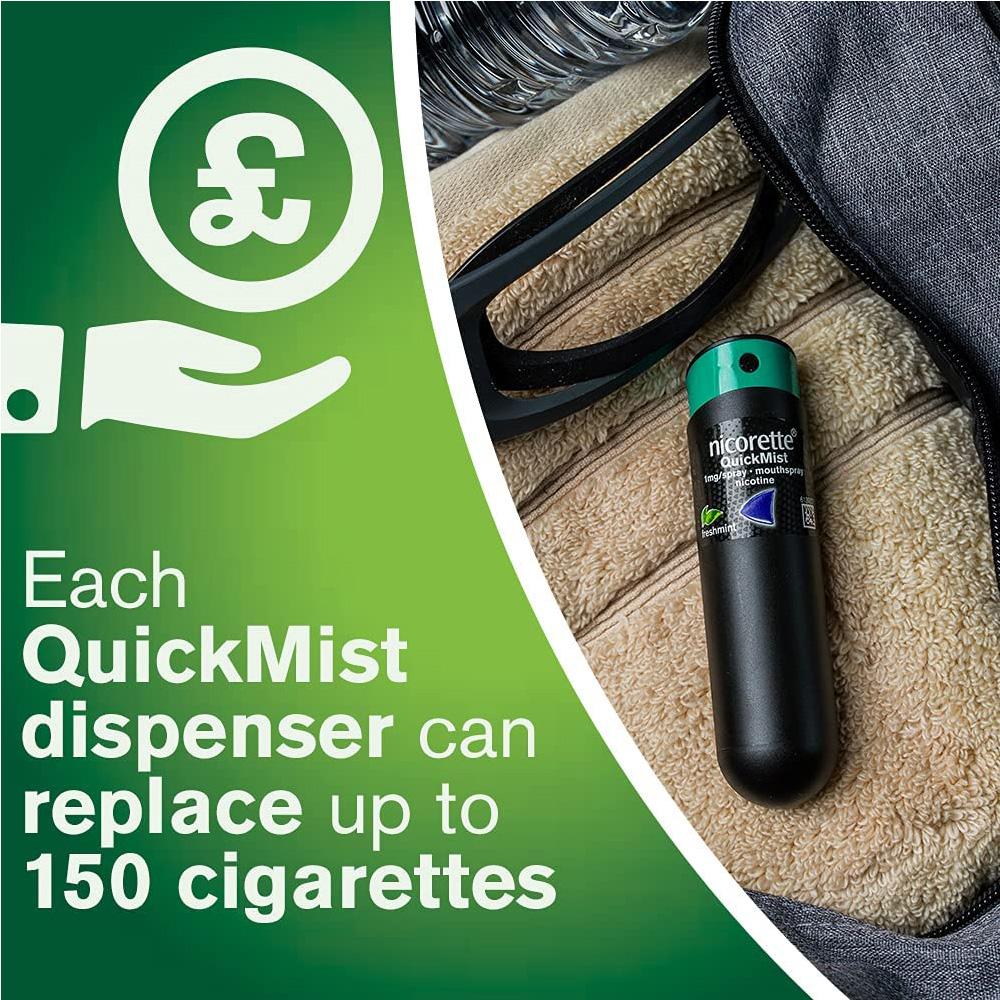 Nicorette QuickMist Mouth Spray Freshmint Cool Berry นิโคเร็ทสเปรย์ ...
