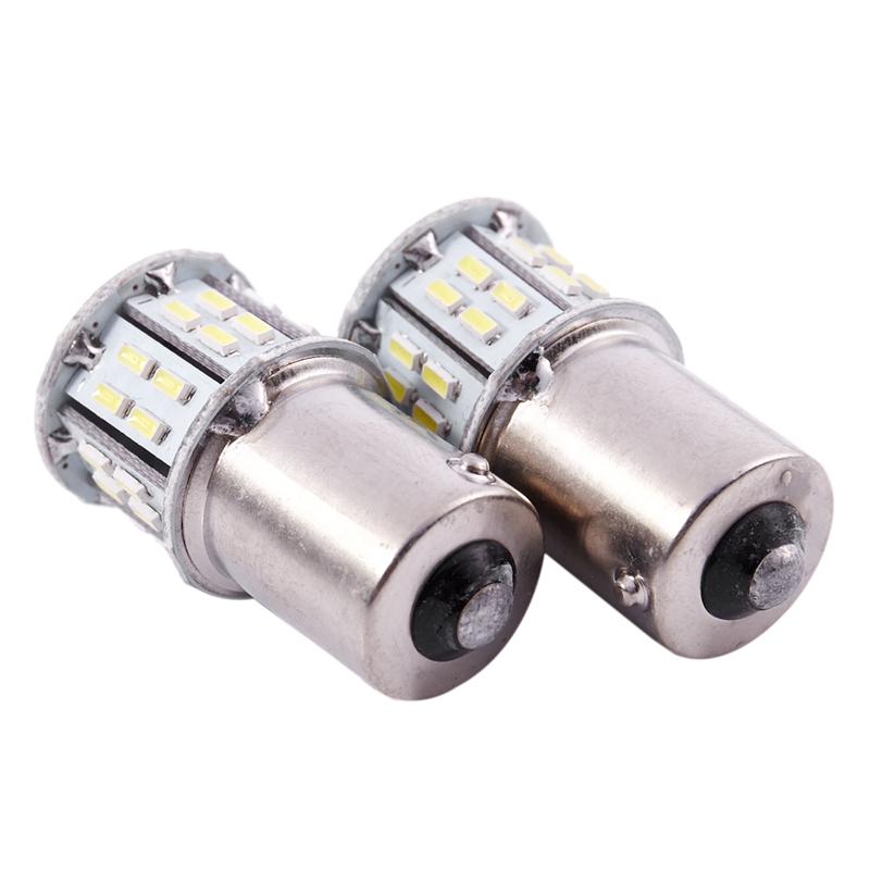 2x 1156 BA15S 382 P21W White 50 SMD LED Car Tail Turn Signal Reverse ...