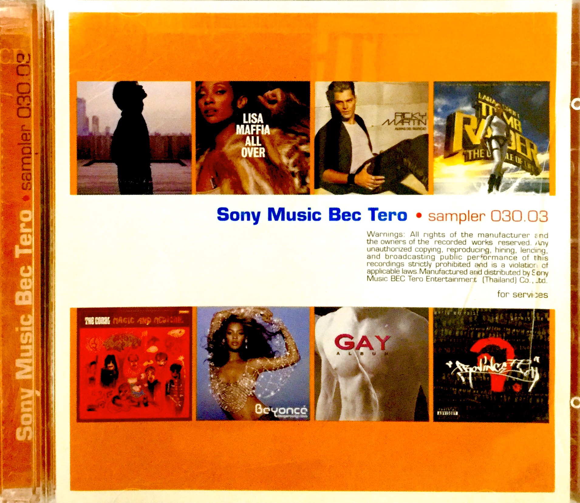 Cd,vcdเพลงสากลSony Music Bec Tero แพ็ค2แผ่นลิขสิทธิ์แท้ แผ่นใหม่มือ1 ...