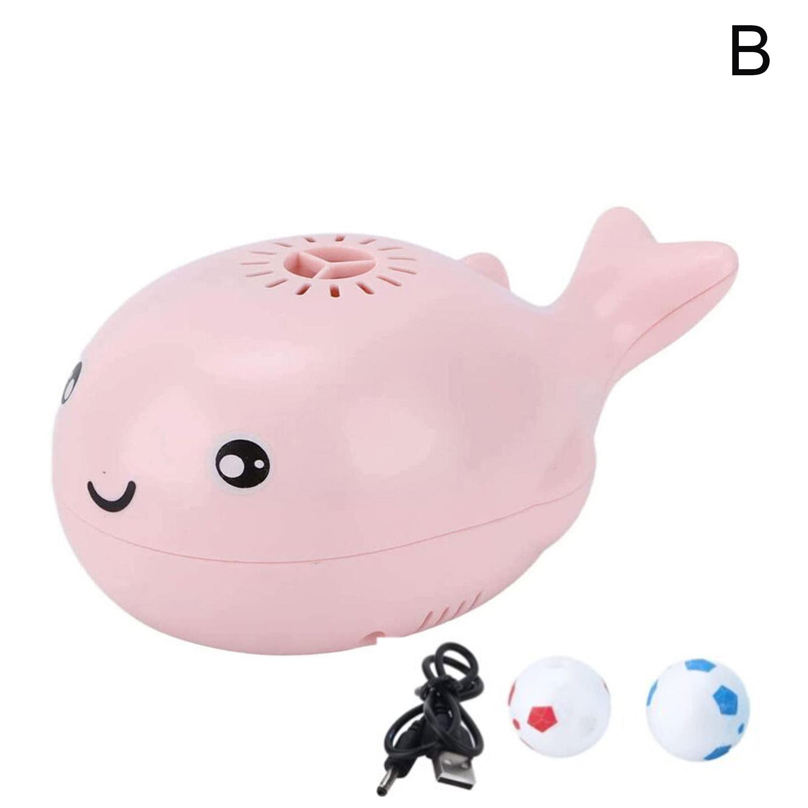 Children's Electric Fan Suspension Blowing Ball Toy Suspension Whale ...