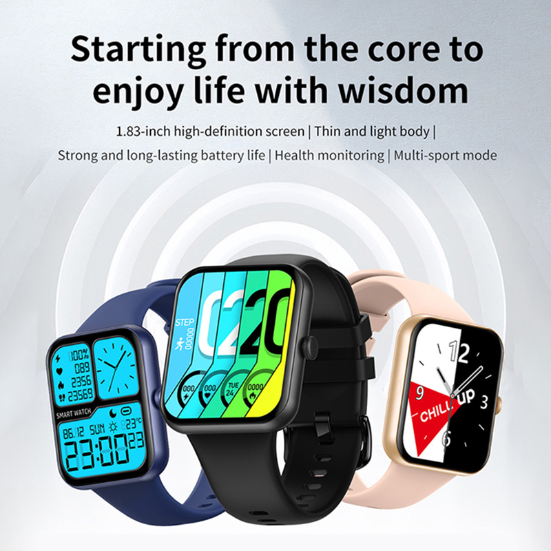 Aolon GTS smart watchใหม่แบบเต็มหน้าจอสัมผัสวอลล์เปเปอร์ที่กำหนดเอง ...