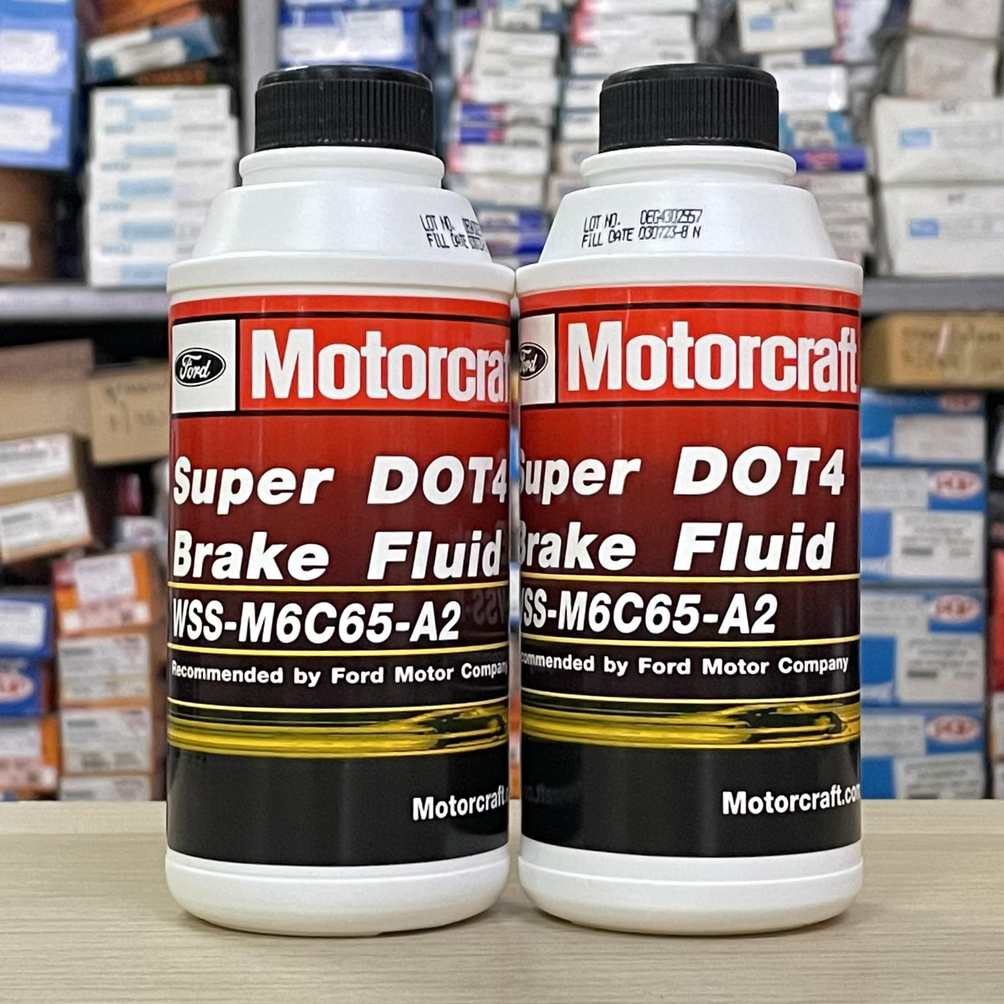แท้เบิกศูนย์ FORD น้ำมันเบรค Super DOT 4 ขวดละ 330 ml ( WSS-M6C65-A2 ) น้ำมันคลัทช์ - เอพี ...