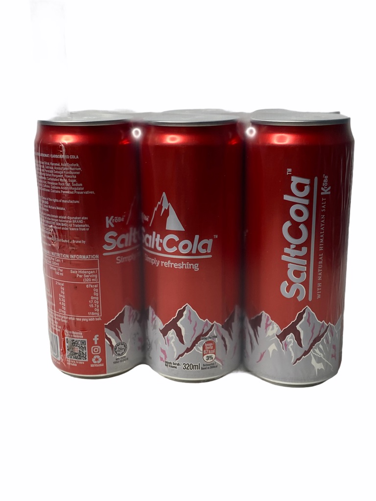 COKE Salt Cola With Natural Himalayan Saltโคคา โคล่า โค้กผสมเกลือหิมาลา ...