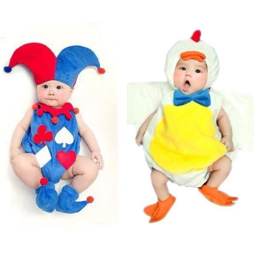 BabyGaga ชุดแฟนซีเด็กทารกโจ๊กเกอร์-วัวน้อย - blue/white - babygaga ...