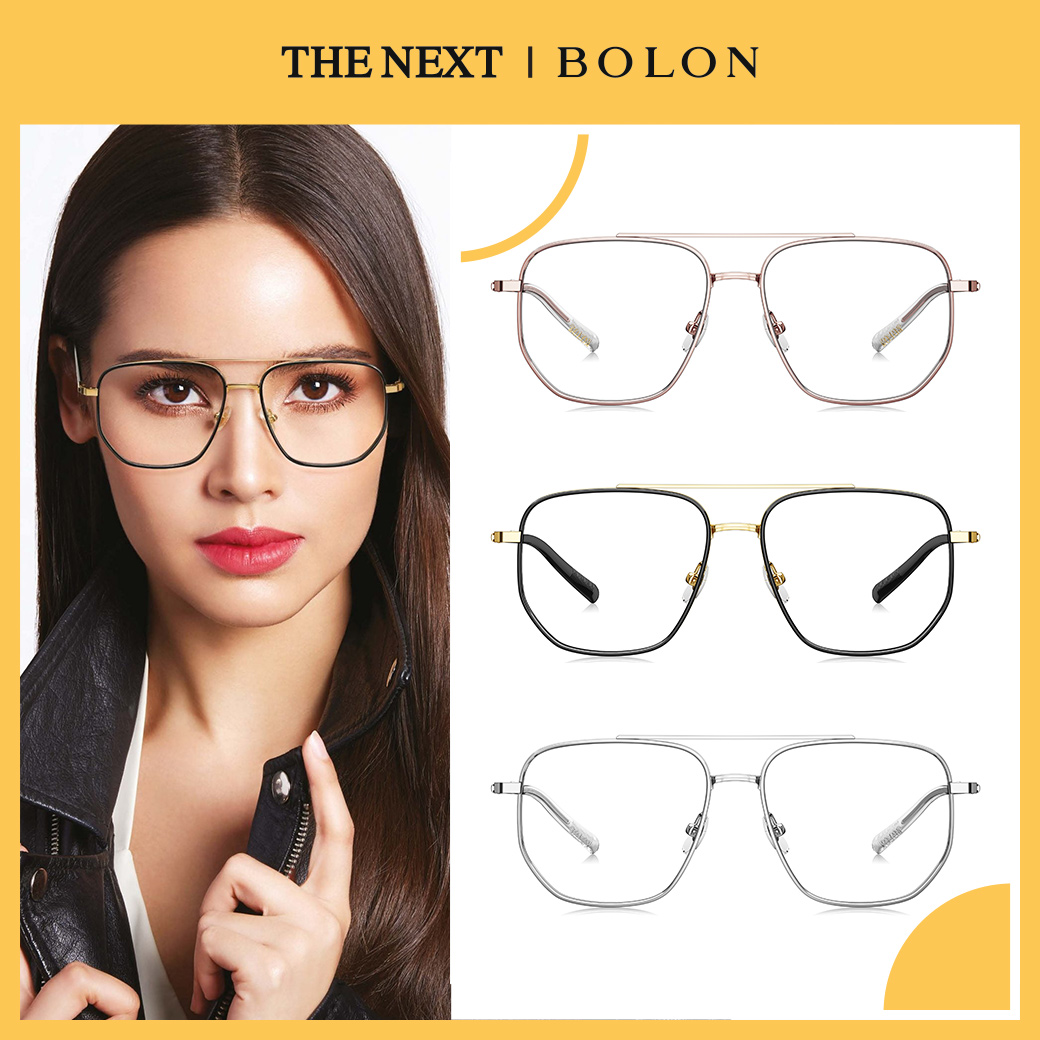 Bolon BJ1335 โบลอน แว่นสายตาสั้น สายตายาว แว่นกรองแสง Titanium By THE NEXT - THE NEXT optical ...