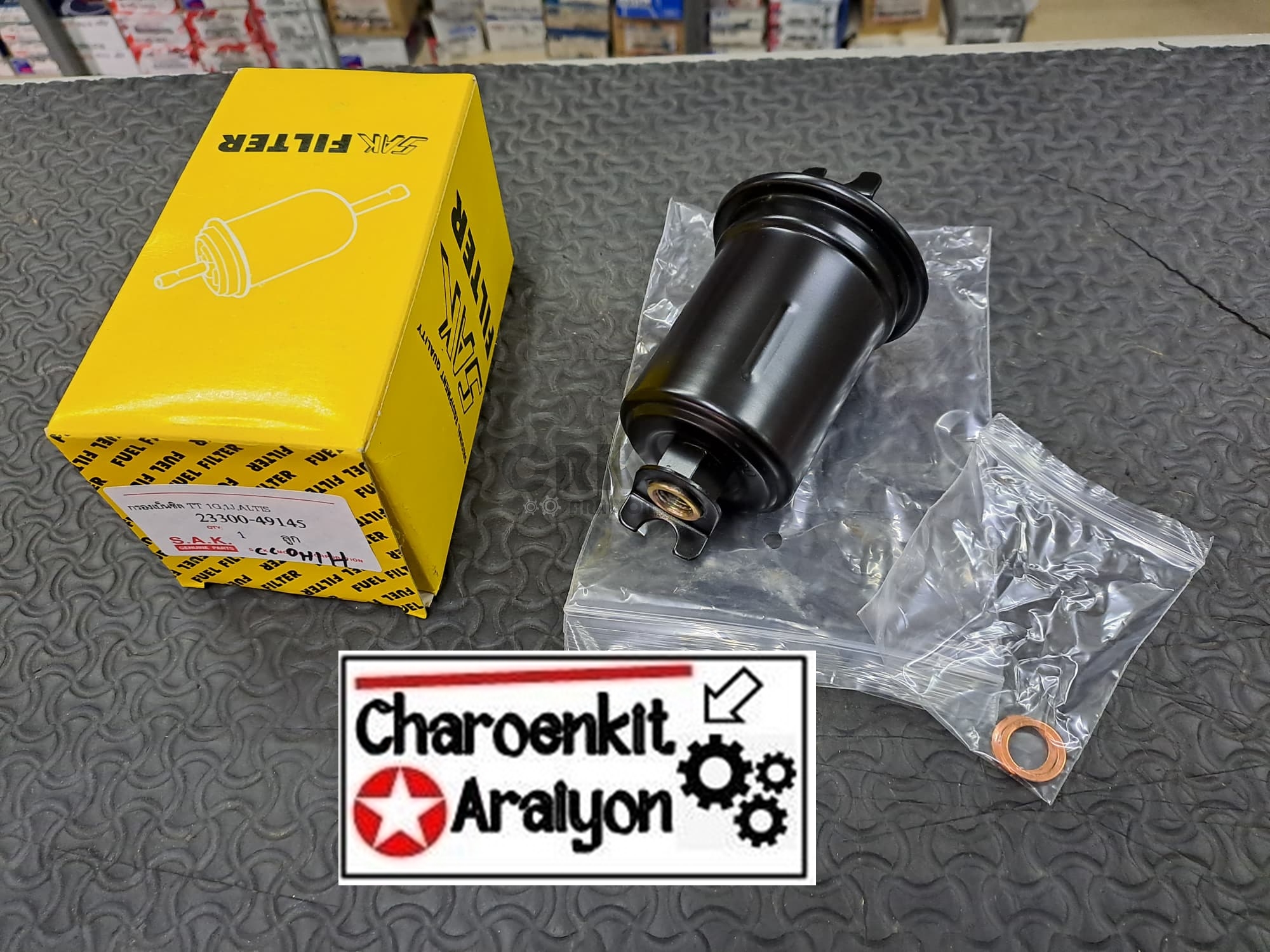 NTN กรองเบนซิน เหล็ก TOYOTA 1JZ 2JZ 1G ALTIS อัลตีส เครื่อง J 23300 ...