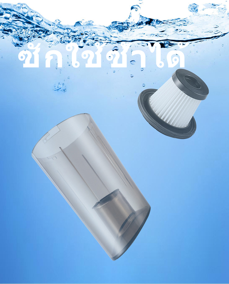 PHILIPS เครื่องดูดฝุ่น เครื่องดูดฝุ่นในรถยนต์ เครื่องดูดฝุ่นในบ้าน เครื่องดูดฝุ่นไร้สาย 12000Pa ...