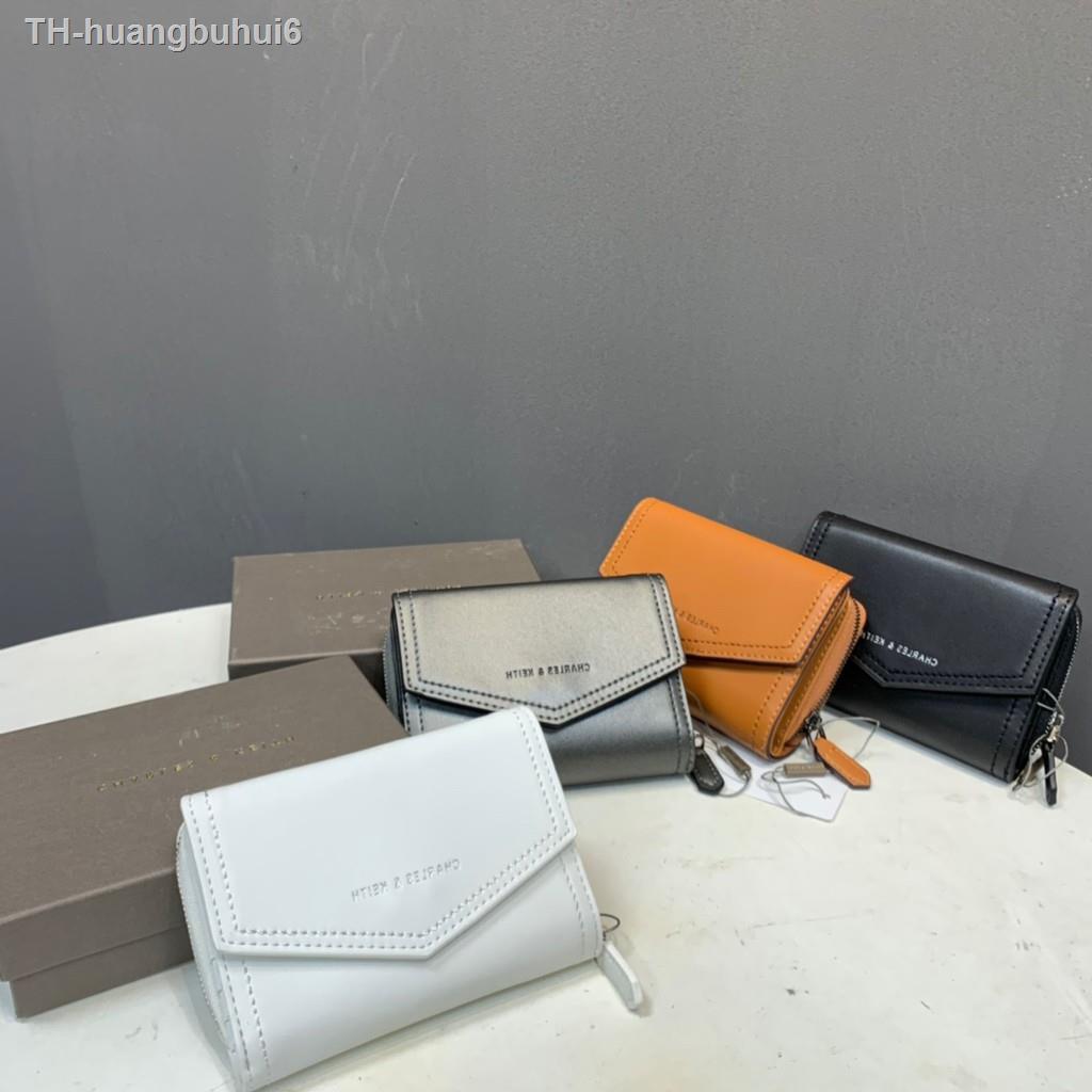 กระเป๋าสตางค์ ของแท้ 100-Charles And Keith Ck6-10770427 กระเป๋าสตางค์ ...