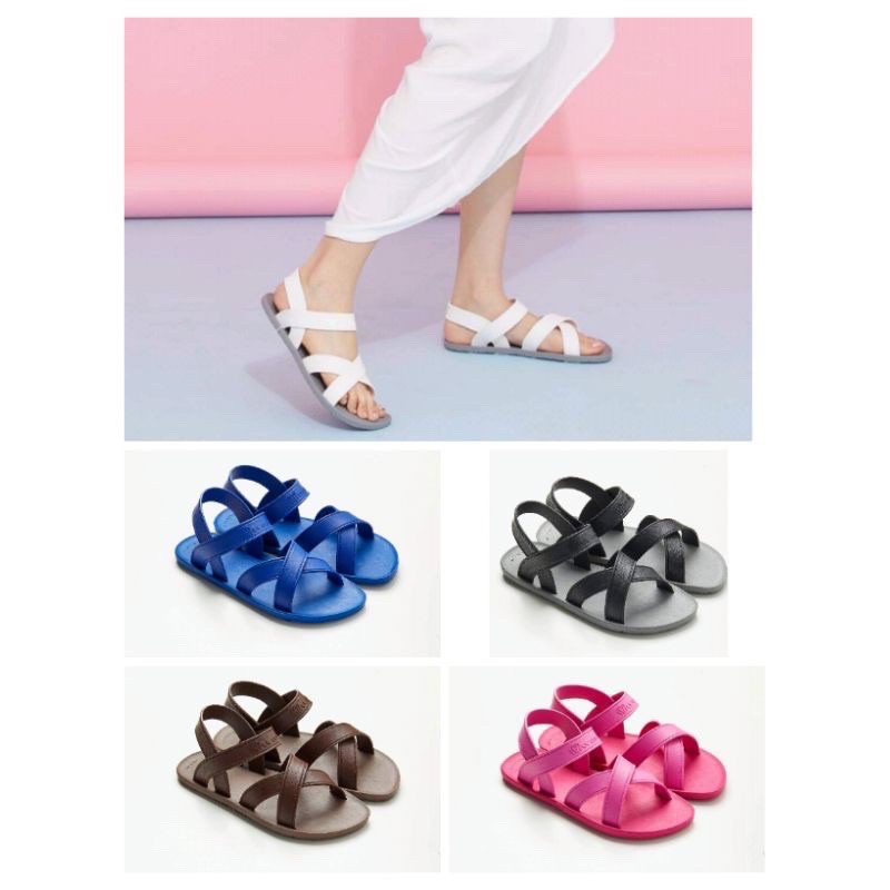 มีสินค้า รองเท้าแตะรัดส้น ไขว้ X Moochu รุ่น MC06 - rgf0826702120 ...