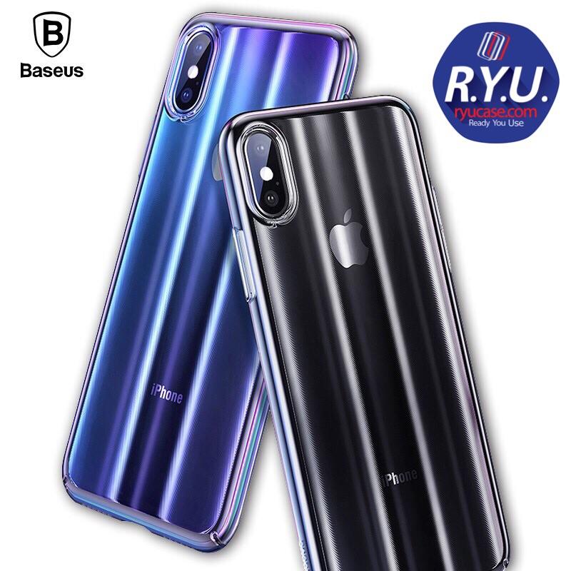 Baseus Aurora PC Case For iPhone X / XS ของแท้นำเข้า - ryucase - ThaiPick