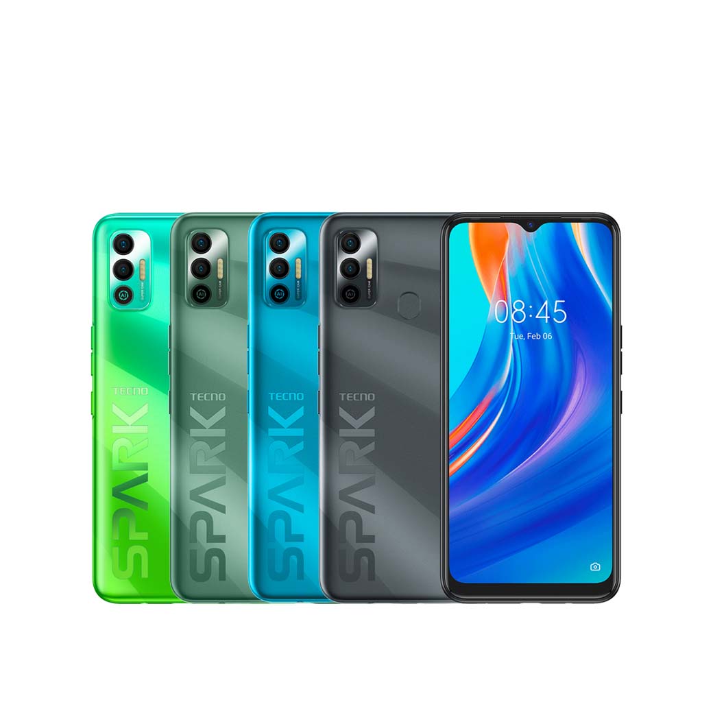 TECNO SPARK 7 (KF6J) จอใหญ่ 6.52" HD+ l CPU:MTK Helio A25 (3+64GB ...