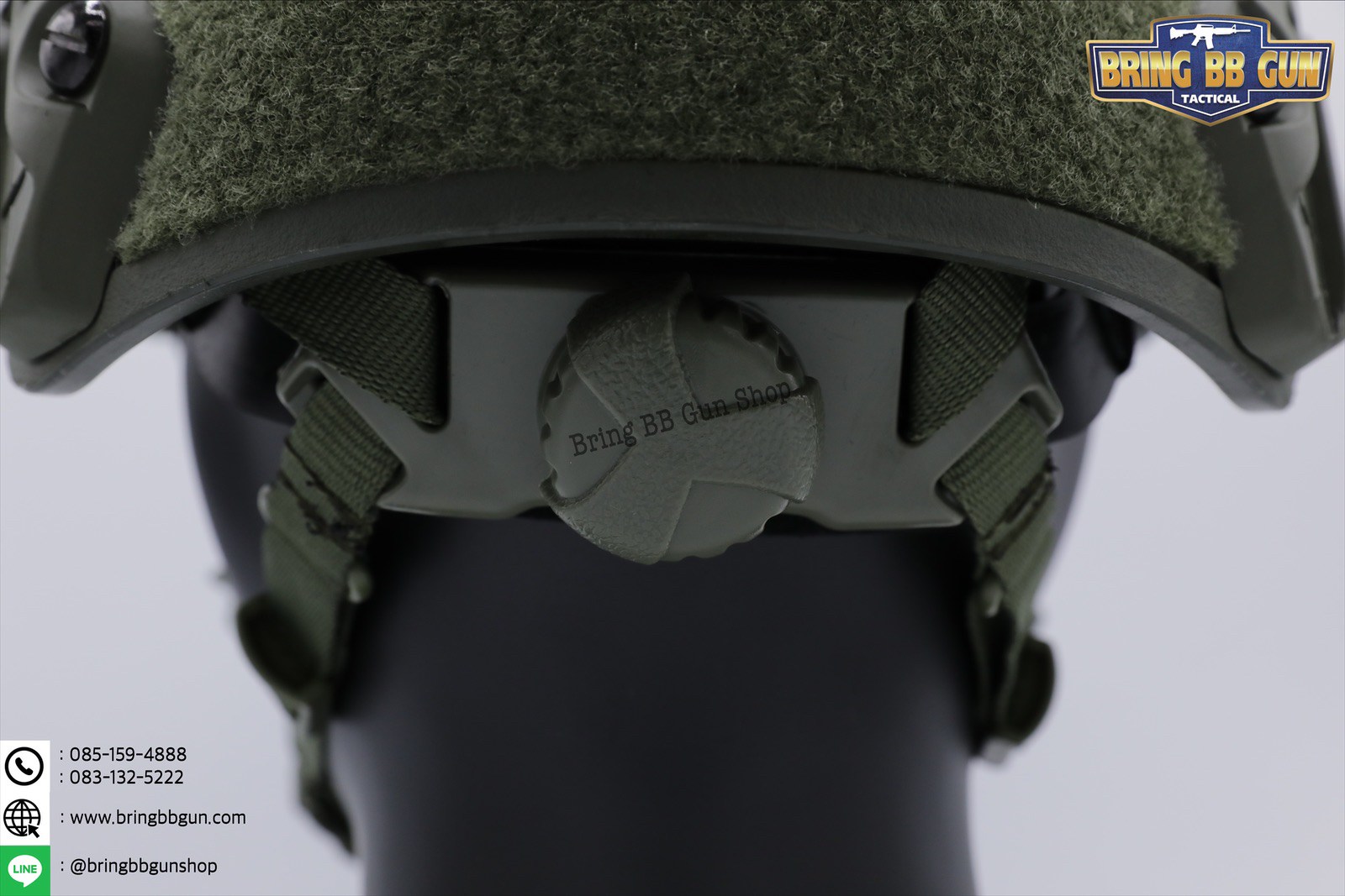 หมวก Fast ปรับท้ายทอยได้(หมวกฟาส) (Fast Helmet MH type) รุ่น Upgrade ...