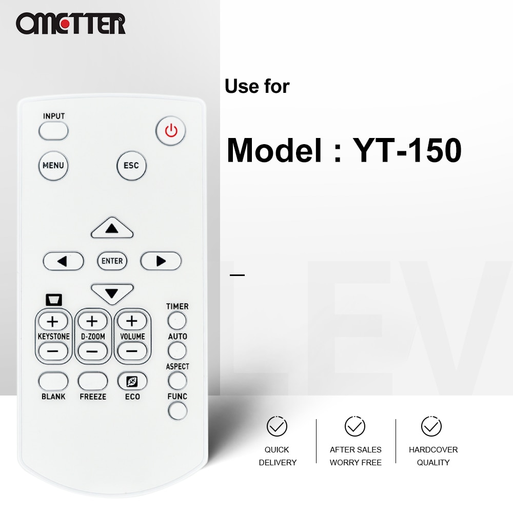 Brand new YT-150 for Casio projector remote control YT-140 YT-151 XJ-V1 ...