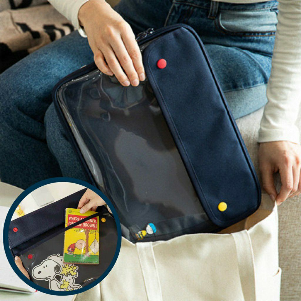 (พร้อมส่ง) กระเป๋าใส่ไอแพด โน๊ตบุ๊ค iPad Tablet รุ่น Snoopy Charlie ...