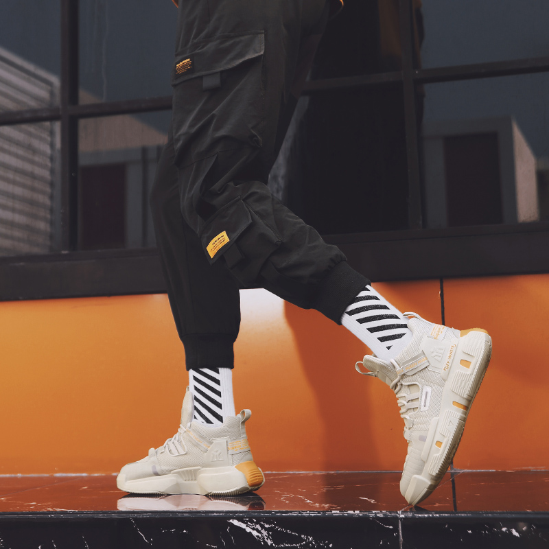 DUXIN 2020 รองเท้าผู้ชายแฟชั่นเพิ่มความสูงและสบายรองเท้าลำลองสำหรับ ...