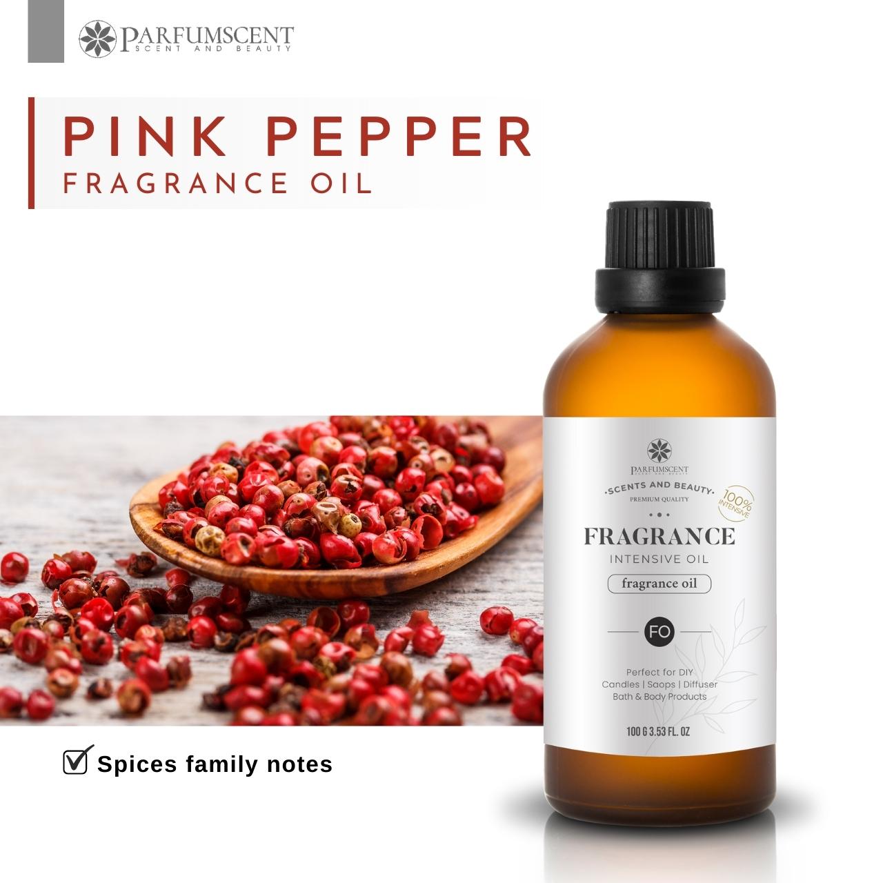 PARFUMSCENT หัวน้ำหอม กลิ่นพริกไทยชมพู Pink Pepper fragrance oil FO7066 ...