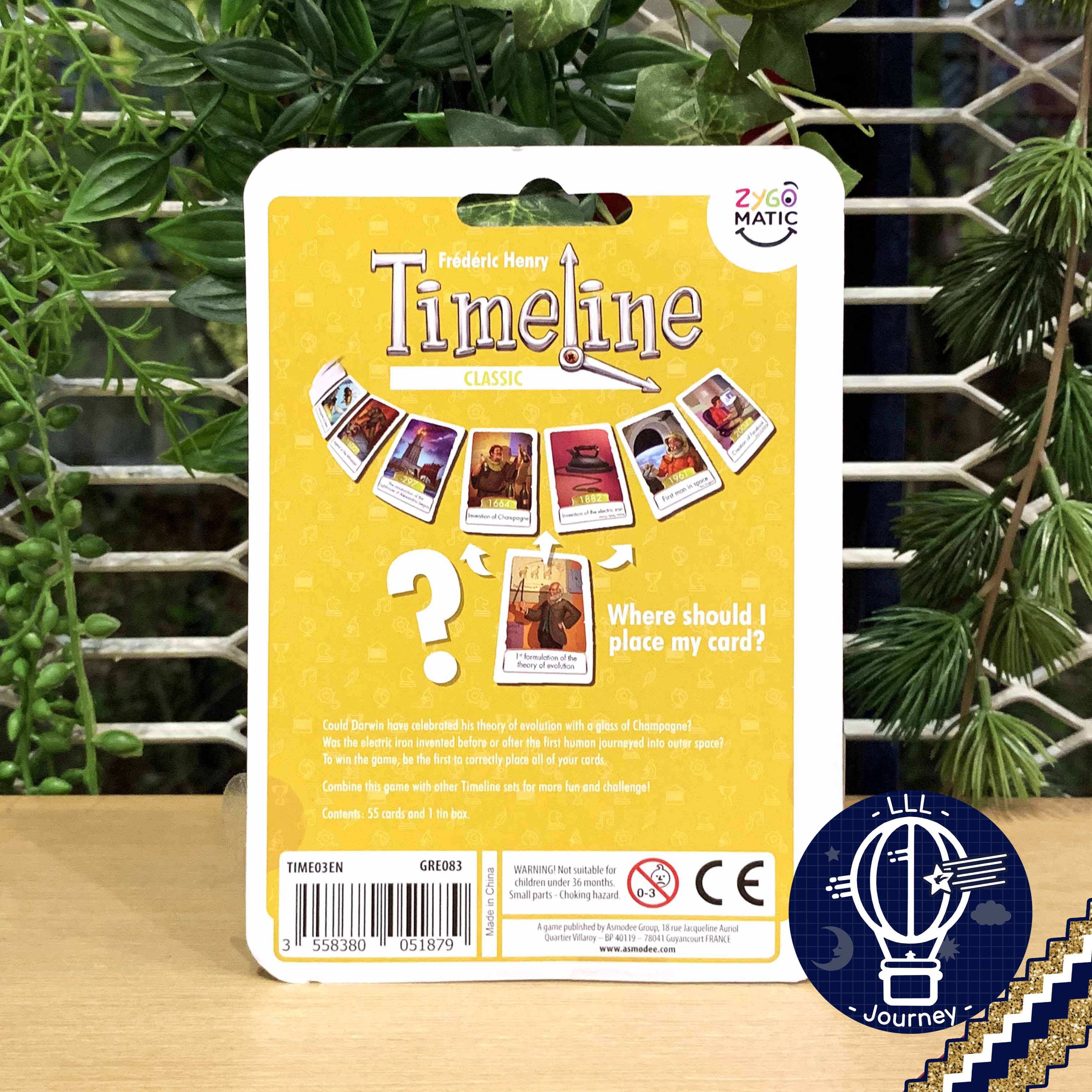 Timeline: Classic [บอร์ดเกม Boardgame] - LLL Journey - ThaiPick