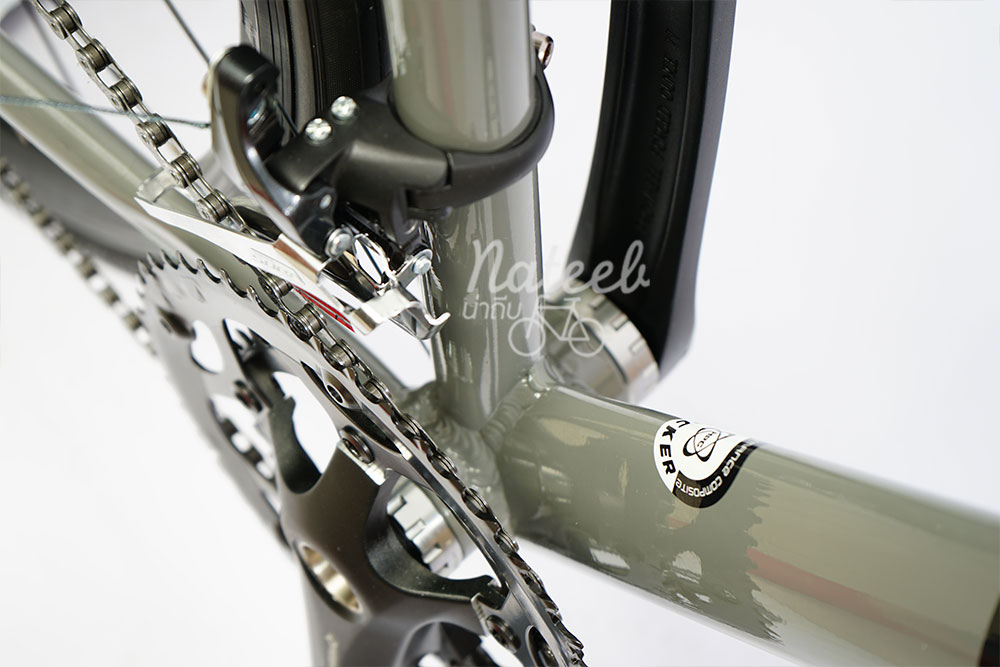 ฺBACKER A2 จักรยานเสือหมอบเฟรมอลูมิเนียม ซ่อนสาย ลบรอยเชื่อม - NATEEB ...