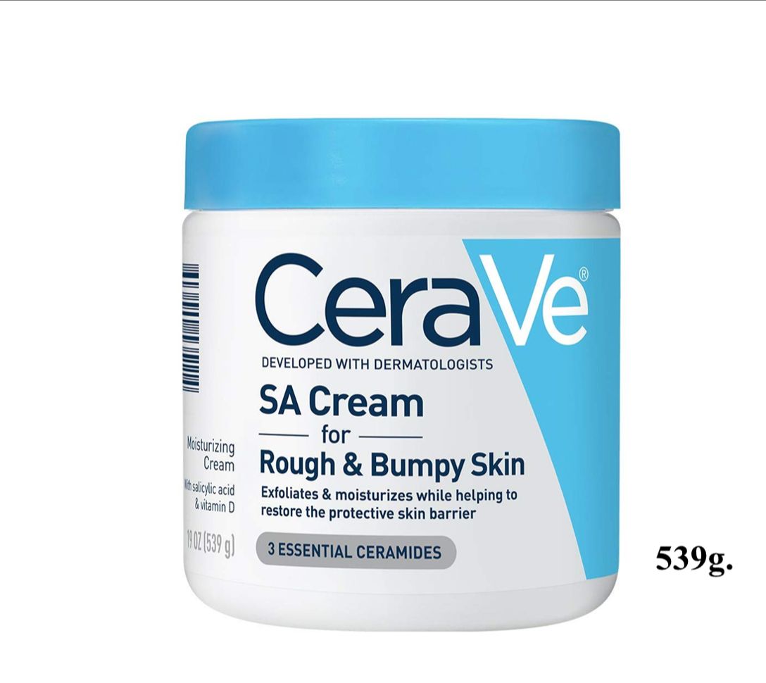Cerave SA Cream for Rough & Bumpy Skin 539g. เซราวี เอสเอ ครีมสำหรับผิว ...
