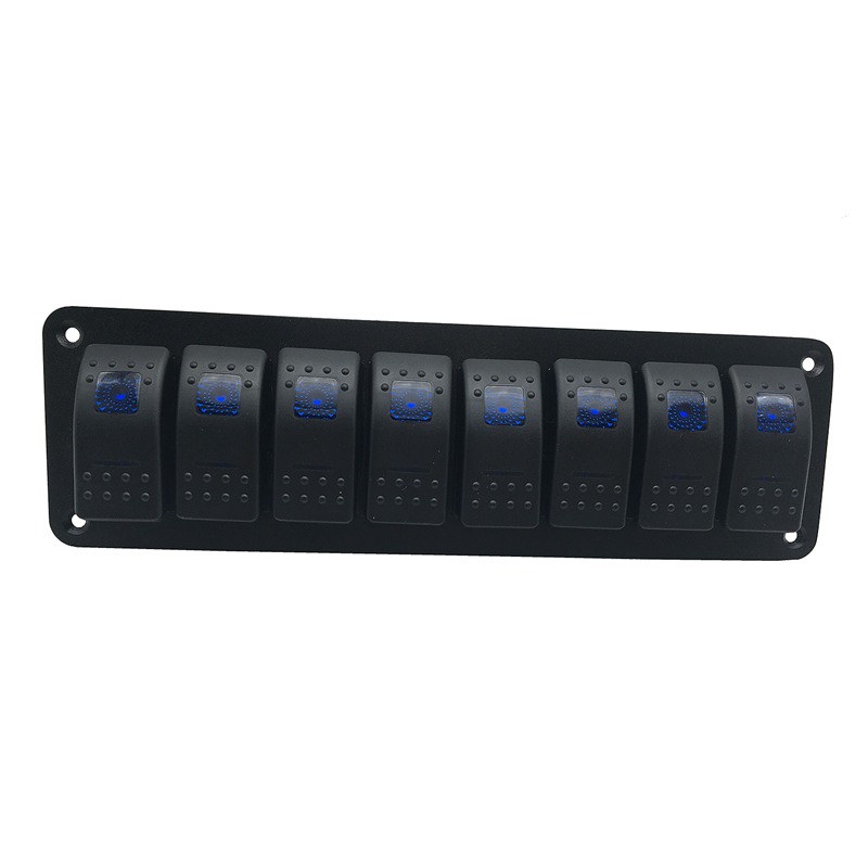 8 Gang Switch Panel Electronic Relay System Light Bar Switch Panel for ...