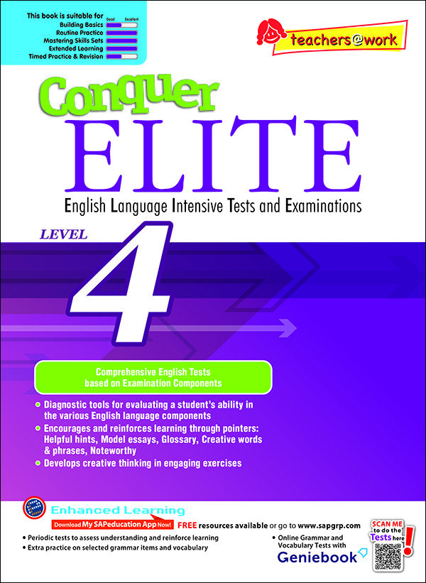 แบบทดสอบภาษาอังกฤษระดับประถมศึกษา 4 Conquer ELITE (English Language ...