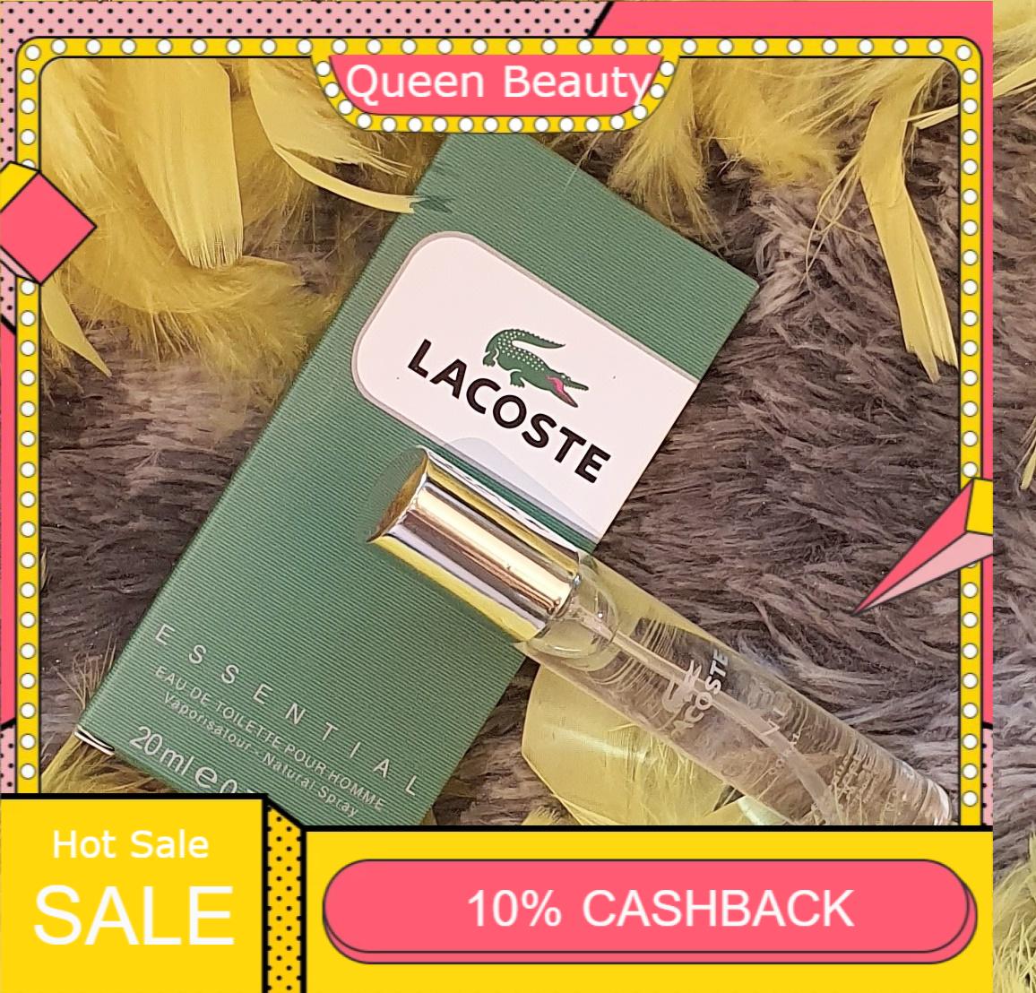 Lacoste Essential for Men EDT 20ml ( Ready Stock ) FREE SHIPPING - MixASale