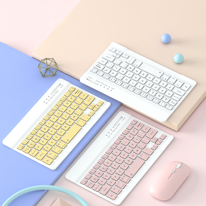 Wireless Keyboard Mouse Kit for Laptop Tablet Computer Air Mobile Phone ...