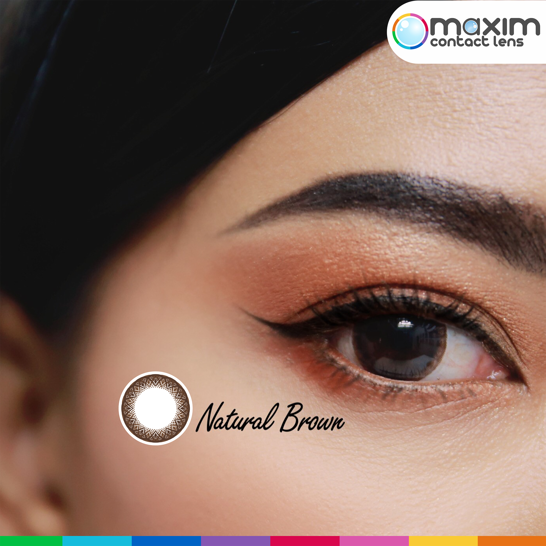 Maxim Blink Violet Box คอนแทคเลนส์สี รายเดือน | Lazada.co.th