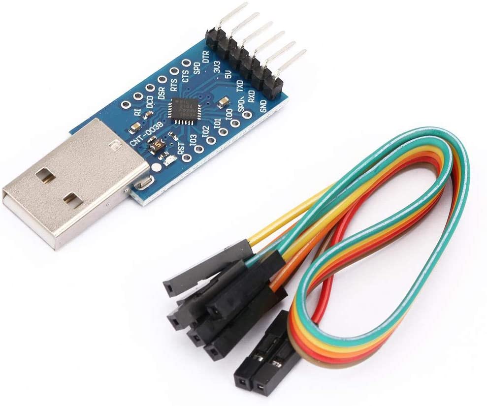 CP2104 USB 2.0 to TTL UART 6PIN Serial Converter Downloader Module ...