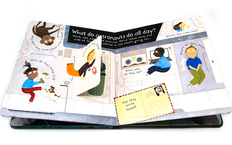 หนังสือภาษาอังกฤษ Usborne Lift The Flap Book First Questions and ...